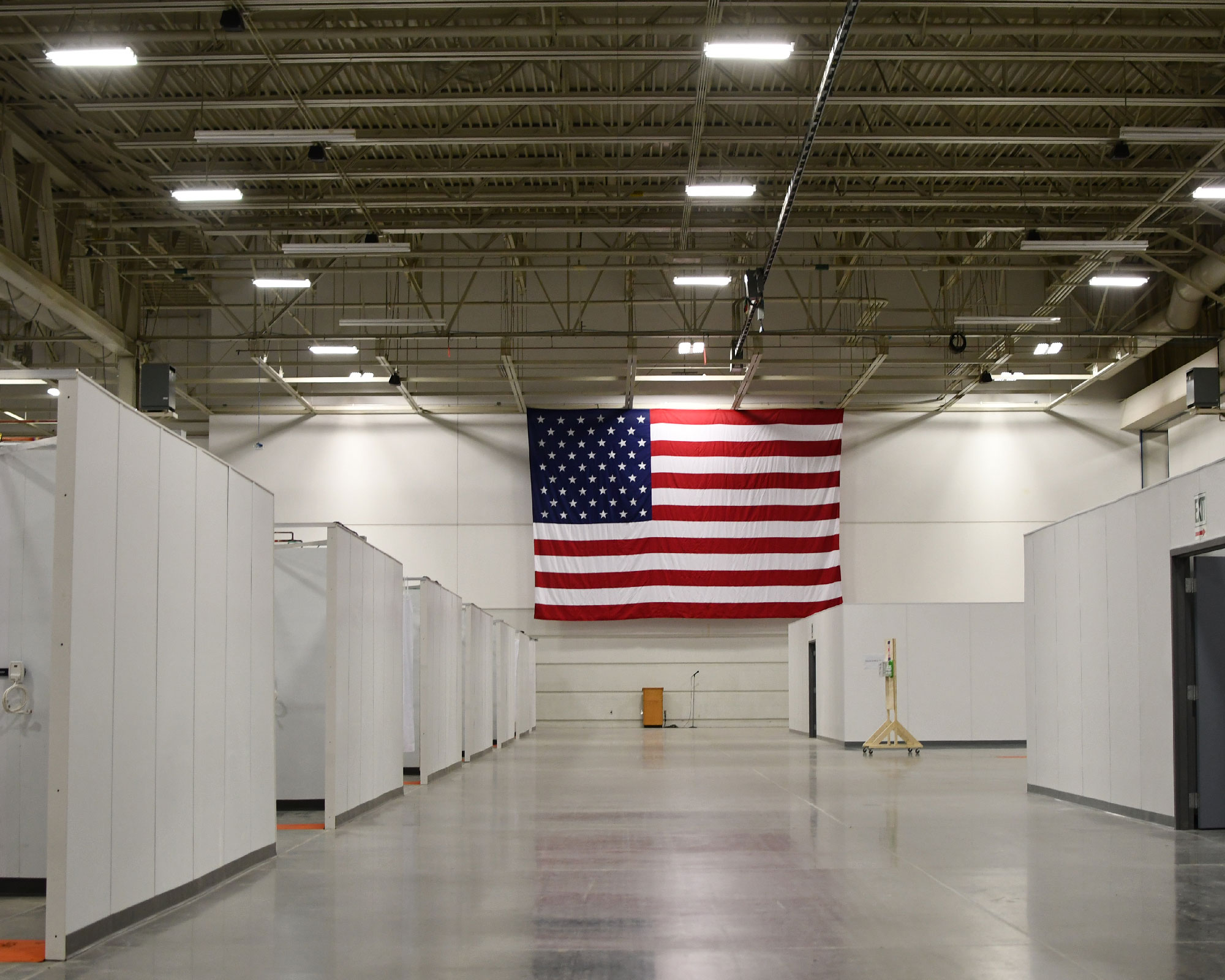 Derse fabricates structures for COVID Alternate Care Facility